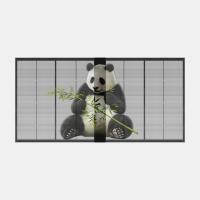 China Indoor LED Transparent Screen Full Color Indoor Transparent LED Display for sale