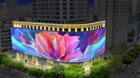China Outdoor Waterproof P100 LED Net Screen Lightweight Thin Flexible Mesh LED Display for sale