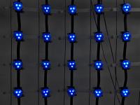 China IP67 Waterproof DC12V RGB LED Mesh Screen for Outdoor Advertising and Building Facade for sale