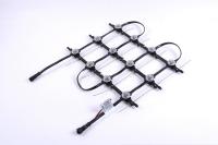 China Outdoor Waterproof P100 LED Net Screen Lightweight Thin Flexible Mesh LED Display for sale