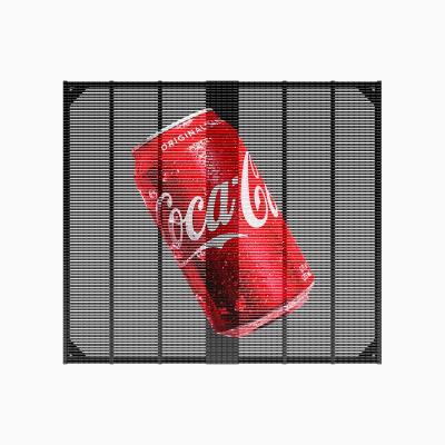 China Indoor P2.6 Pixel Pitch LED Grille Screen with 5500cd Brightness and IP67 Waterproof for Retail Stores for sale