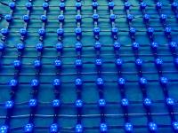 China Foldable LED Mesh Screen Soft Pixel Mesh LED Display P83 For Stage Rental Copper Material for sale