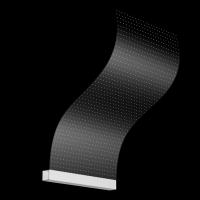 China P8 DC12V Ultra Thin High Transmittance Transparent LED Screen for Indoor Large Display for sale