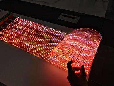 China P6 240*960 High Transparency Indoor LED Transparent Film Screen Glass Window for Retail Window Display for sale