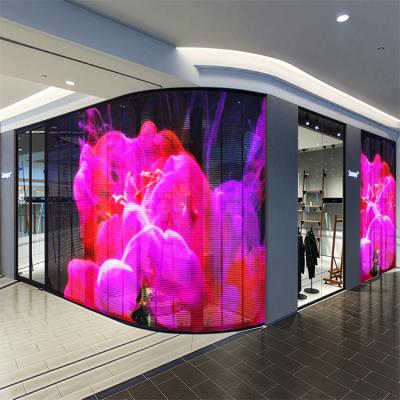 China Nova Controller SMD2020 16Bit Enhanced Led Grille Display Shopping Mall for sale