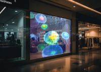 China High Definition P4 LED Transparent Film Screen RGB DC5V for Indoor Video Wall With Easy Installation for sale