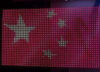 China  LED Pixel Mesh Screen 3PCS 3535SMD P100 Fully Color RGB Flexible Pixel Light 12V for Landscape for sale