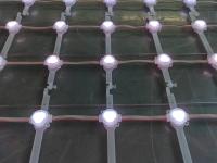 China P100 LED Mesh Display Full Color RGB 12V IP67 Waterproof Flexible Outdoor LED Display for sale
