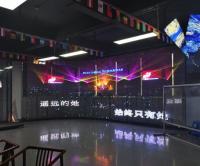China Eye Catching Wall Mounted Advertising Screen IP40 Grille LED Video Wall Display for sale
