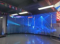 China 1500CD Transparent Glass LED Screen Full Color ICE LED Screen for Electronic Advertising for sale