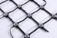 China Shopping Mall P143 DC12V Mesh Advertising Billboard Glass Window Curtain Video Wall Transparent Led Display Screen for sale