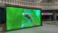 China Ultra-Thin Led Transparent Screen Film  P20 Crystal Display on Commerical Window Glass for sale