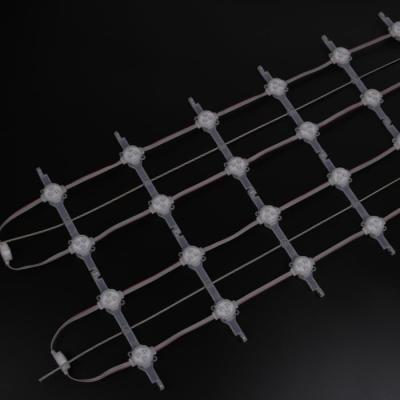 China P125 Programmable DC12V RGB Flexible Led Mesh Curtain Led Mesh Display Foldable Outdoor Led Net Screen Curtain for sale