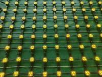 China P83 Programmable Flexible RGB DC12V Led Mesh Curtain Led Mesh Display Foldable Outdoor Led Net Screen Curtain for sale