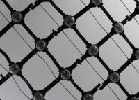 China Ip67 Waterproof Outdoor Flexible Scrolling LED Mesh Display Transparent Grid Screen Mesh P125 For Advertisement for sale