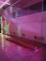 China SPI RGB Led  Flexible Perment Point Light Mesh Screen Outdoor Video Adervertising Wall for sale