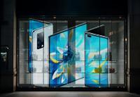 China P3.9 High Transparency 500*1000mm LED Grille Panel 2000cd Brightness for Indoor Advertising Screen for sale