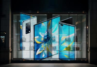 China P3.9 High Transparency 500*1000mm LED Grille Panel 2000cd Brightness for Indoor Advertising Screen for sale