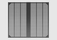 China High Definition P2.6 4000-4500cd 500*1000mm Led Grid Screen Full Color Window Transparent Advertising Translucent Led Grid Screen Display for sale