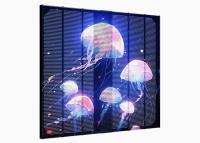 China P3.9 500*500mm LED Grille Display Screen 4500cd Professional digital signage solution for shop windows and shopping malls for sale