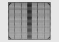China P2.6 1000*500mm Transparent Grille Display Screen 4500cd LED Advertising Video Wall for Shop Windows for sale