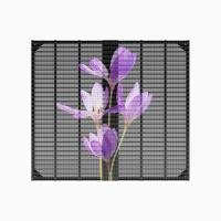 China High Brightness See Through P2.6 500*1000mm Grille Large Indoor LED Advertising Display 4500cd Panel Screen for sale