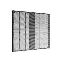 China High Quality Indoor P3.9/7.8 LED Grille Screen Display Screen Full-Color Window Glass for Advertising Mall for sale