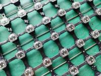 China P62.5 12V SMD5050 RGB DMX512 IP67 Waterproof Sunlight Readable LED Mesh Screen with 160° Beam Angle for sale