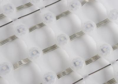 China Outdoor Flexible Lightweight SMD5050 P41.5 Flexible Led Pixel Mesh Screens for Outside Landscape for sale