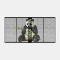 China Transparent LED Display Screen Pantallas Grille Window LED Video Wall for Indoor Advertising Shop Window LED Transparent for sale