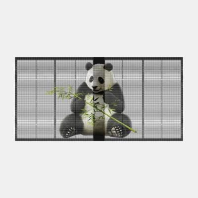 China Transparent LED Display Screen Pantallas Grille Window LED Video Wall for Indoor Advertising Shop Window LED Transparent for sale