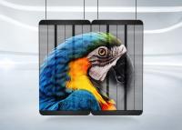 China P3.9 Indoor Transparent Led Grille Screen 500x500mm Transparent Led 2000cd for Shopping Malls for sale