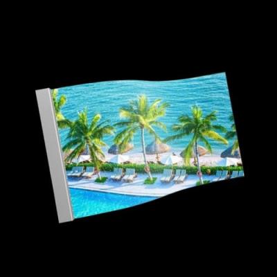 China Super Thin High-Brightness Indoor Transparent Flexible LED Film P6 Crystal Transparent LED Film Screen for Glass for sale