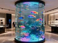 China Ultra-Thin Indoor LED Flexible Screen  Transparent Screen LED Cuttable Display for sale