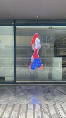 China Premium  P6 Commercial Transparent LED Screen – See-Through LED Display Screen for Retail for sale
