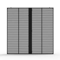China Full Color IP65 Transparent Grille Screens P2.6 Exhibition Hall Glass Outdoor Building Window Led Display Screen for sale