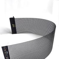 China LED Holographic Projection Screen For Interactive Advertising Trade Shows Transparent 3D Holographic Invisible Screen for sale