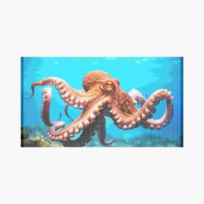China New Product Arbitrary Bending P6.25 Indoor Led Holographic Invisible Transparent Led Display Screen for sale