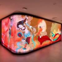 China High-definition Flexible Transparent LED Holographic Display Screen Flexible and Easy-to-install LED Display Screen for sale