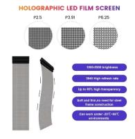 China High-definition Flexible Transparent LED Holographic Display Screen Flexible and Easy-to-install LED Display Screen for sale