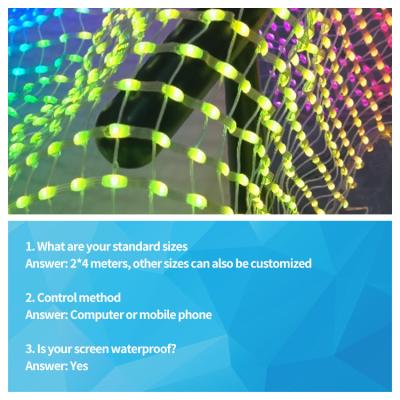 China P30High Brightness LED Mesh Drone Screen Display Large High-Tech Lightweight Thin Flying Screen for Wall Installation Outdoor Advertising and Event Visuals for sale