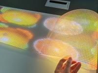 China High Brightness P6.25 Transparent LED Holographic Screen 5000cd Ultra Thin Easy Install Low Power High Impact For Glass Window Advertising for sale
