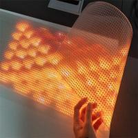 China P6 3000cd DC5V 90% Clarity Transparent LED Screen Indoor High-end Store Decoration for sale