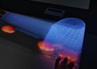 China P8 DC5V Full Color Ultra-Thin Lightweight LED Film Screen High Brightness for Indoor for sale