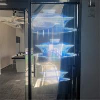 China P10 Indoor Transparent LED Display 4000cd Brightness and 93 Percent Clarity Ideal for Store Decoration for sale