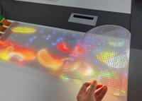 China P8 Ultra-thin 3mm High Transmittance Transparent LED Screen with >90% Transparency for Indoor Large Display for sale