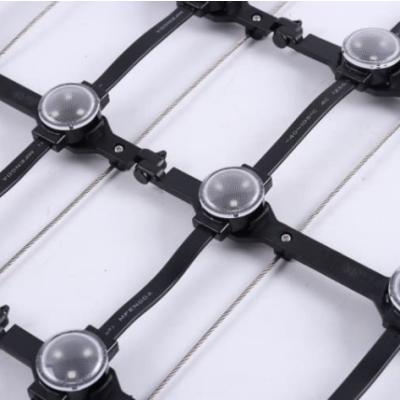 China IP67 Waterproof Full Color LED Mesh Screen P125 Outdoor Flexible Mesh Curtain Ideal for Advertising and Event Decoration for sale