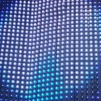 China Full Color Flexible LED Mesh Screen IP67 Waterproof Outdoor Curtain Designed for Transparent Displays and Event Stage Backgrounds for sale