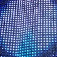 China IP67 Waterproof Full Color P100 Outdoor LED Mesh Screen Flexible Mesh Curtain for Large Scale Advertising and Event Displays for sale