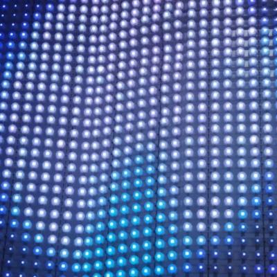 China IP67 Waterproof Full Color P100 Outdoor LED Mesh Screen Flexible Mesh Curtain for Large Scale Advertising and Event Displays for sale
